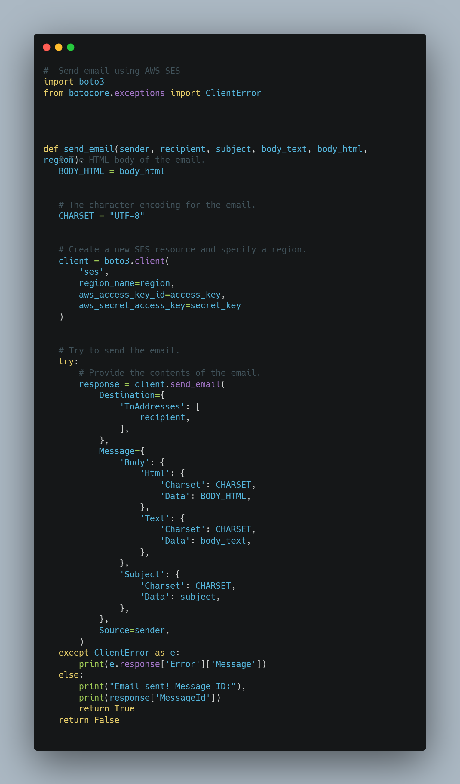 Using Python For Sending Email Notifications Code Examples Included Hackernoon